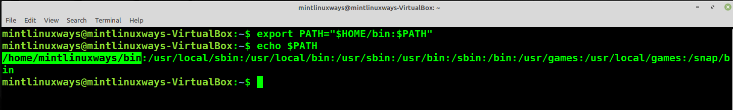 How To Add Directory To PATH Variable In Linux