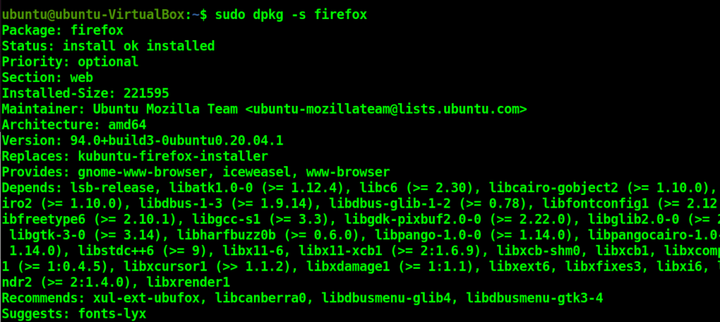 How To Check Deb Package Dependencies In Ubuntu