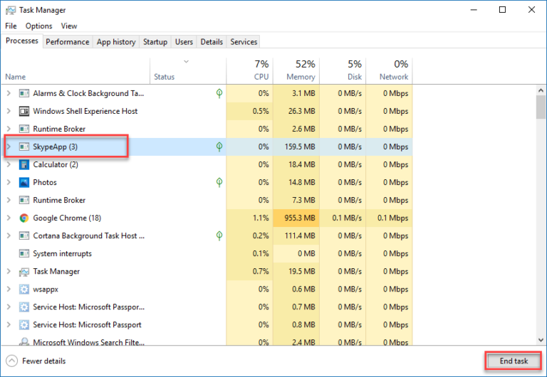 How to force quit or kill an application on Windows 10